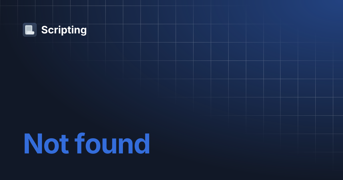 ClientPacket | Scripting
